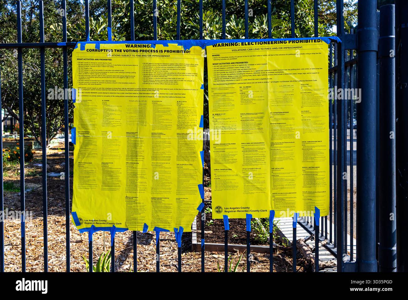 Election integrity sign hi-res stock photography and images - Alamy