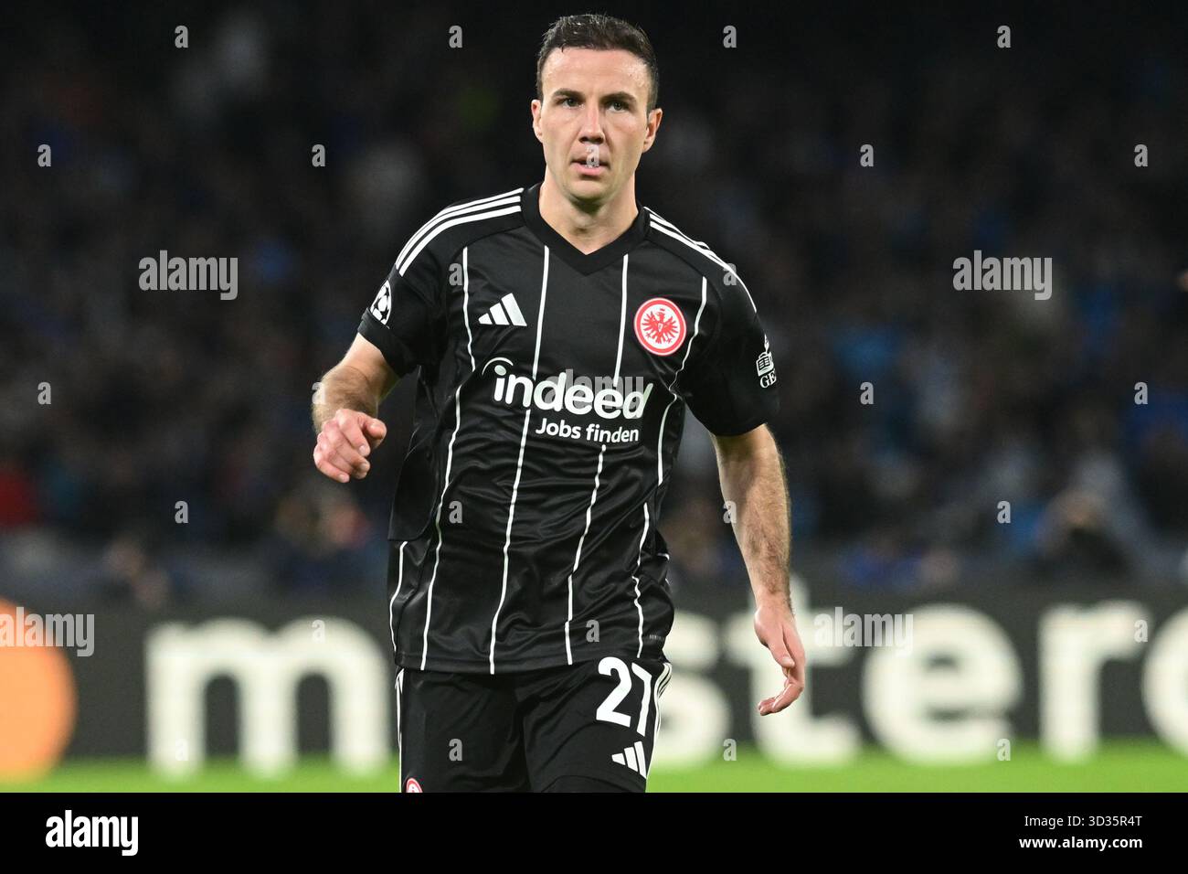 Mario Gotze of Eintracht Frankfurt look during the Uefa Champions ...