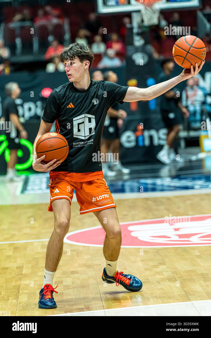 Chemnitz, Deutschland 01. November 2025: 1.BBL - 2025/2026 - Niners ...