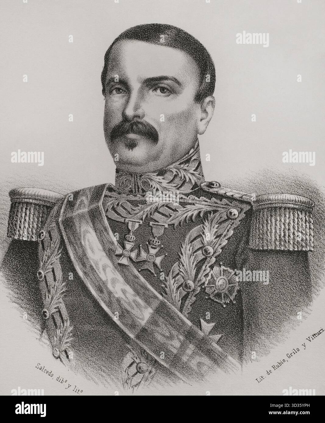 Antonio Urbiztondo y Eguia (1803-1857), Marquis of La Solana. Spanish ...