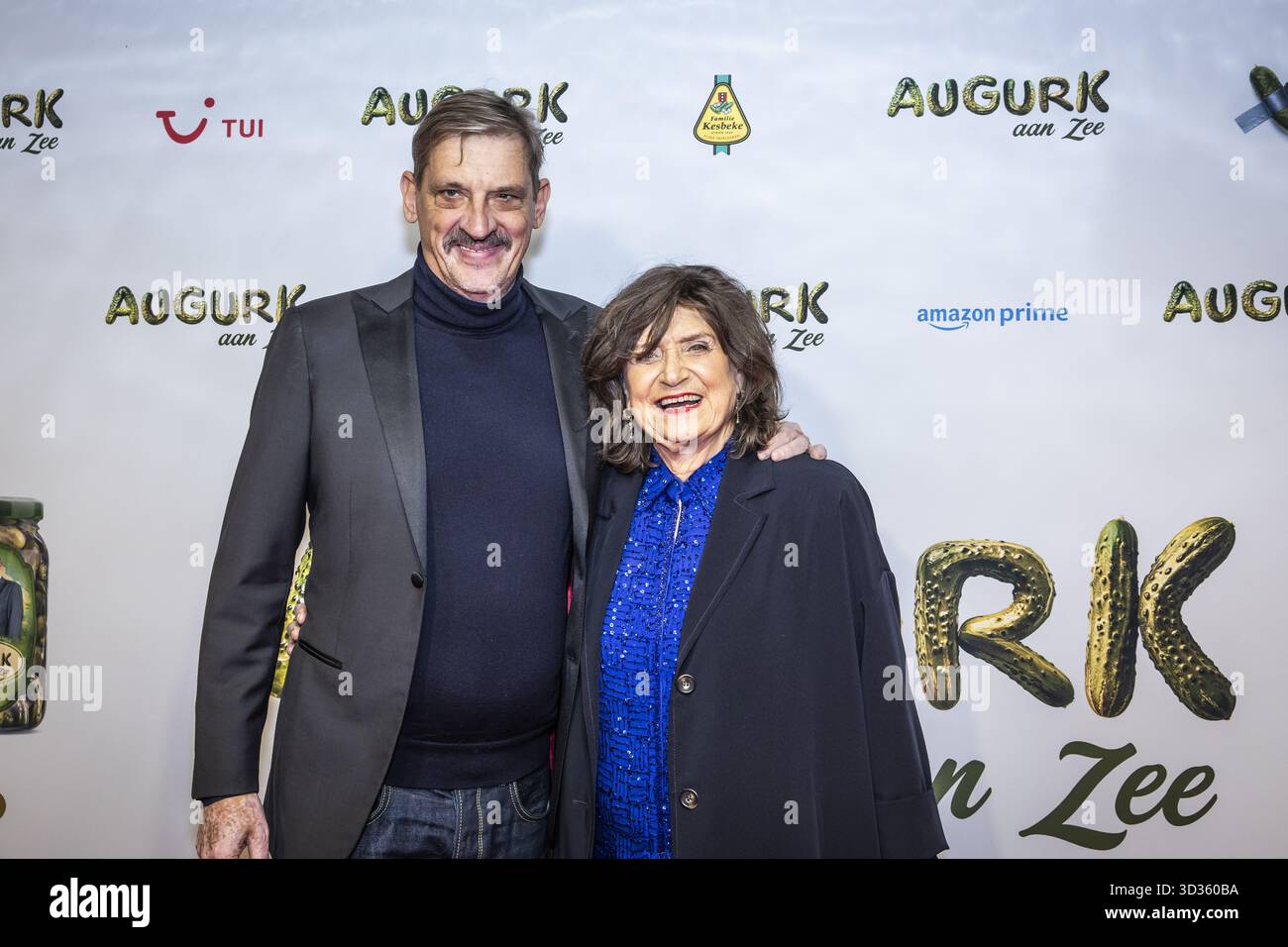 AMSTERDAM – Peter van den Begin and Olga Zuiderhoek on the red carpet ...