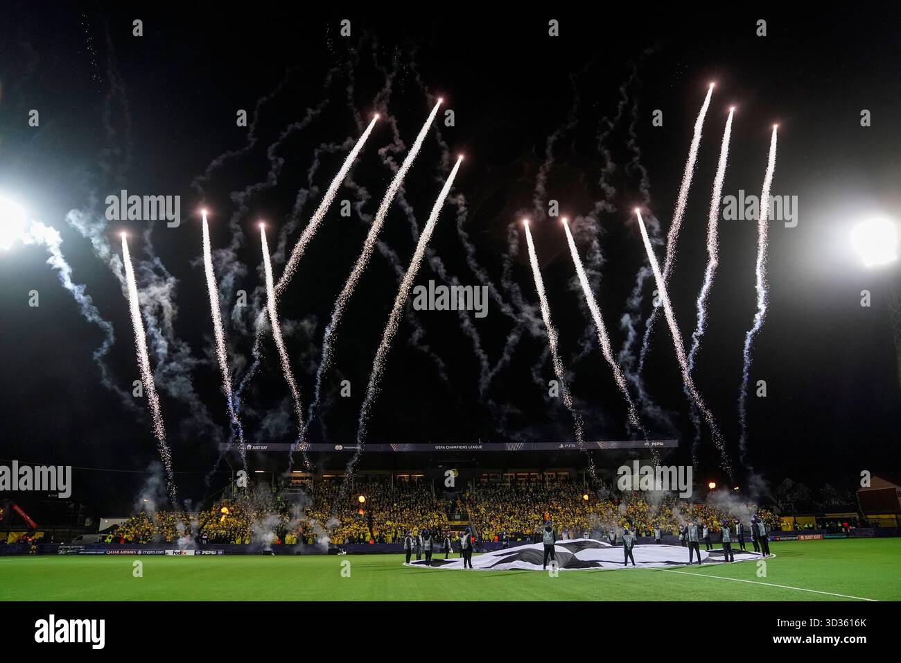 Bodø 20251104. The Champions League football match between Bodø/Glimt ...