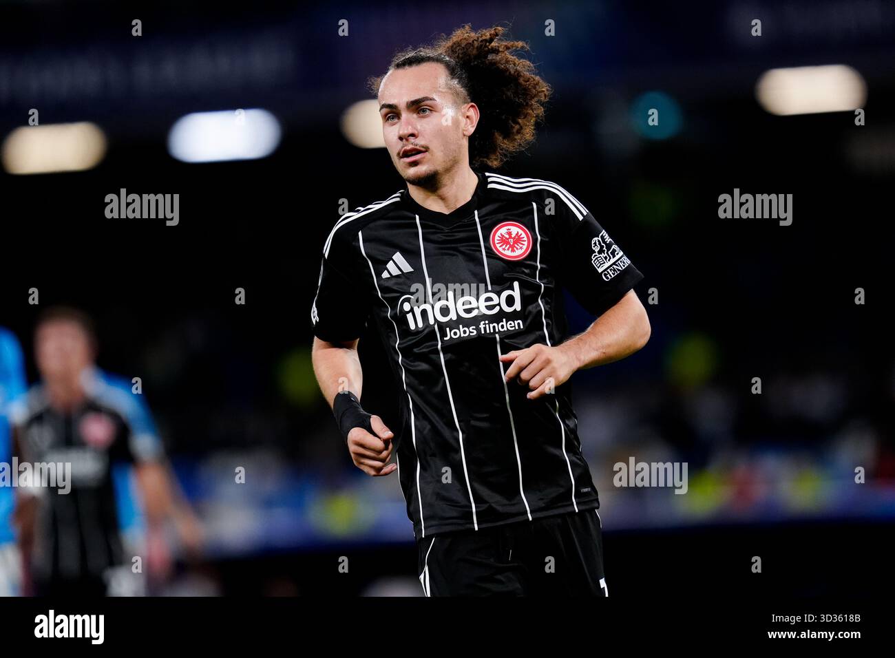 Arthur Theate of Eintracht Frankfurt looks on during the UEFA Champions ...