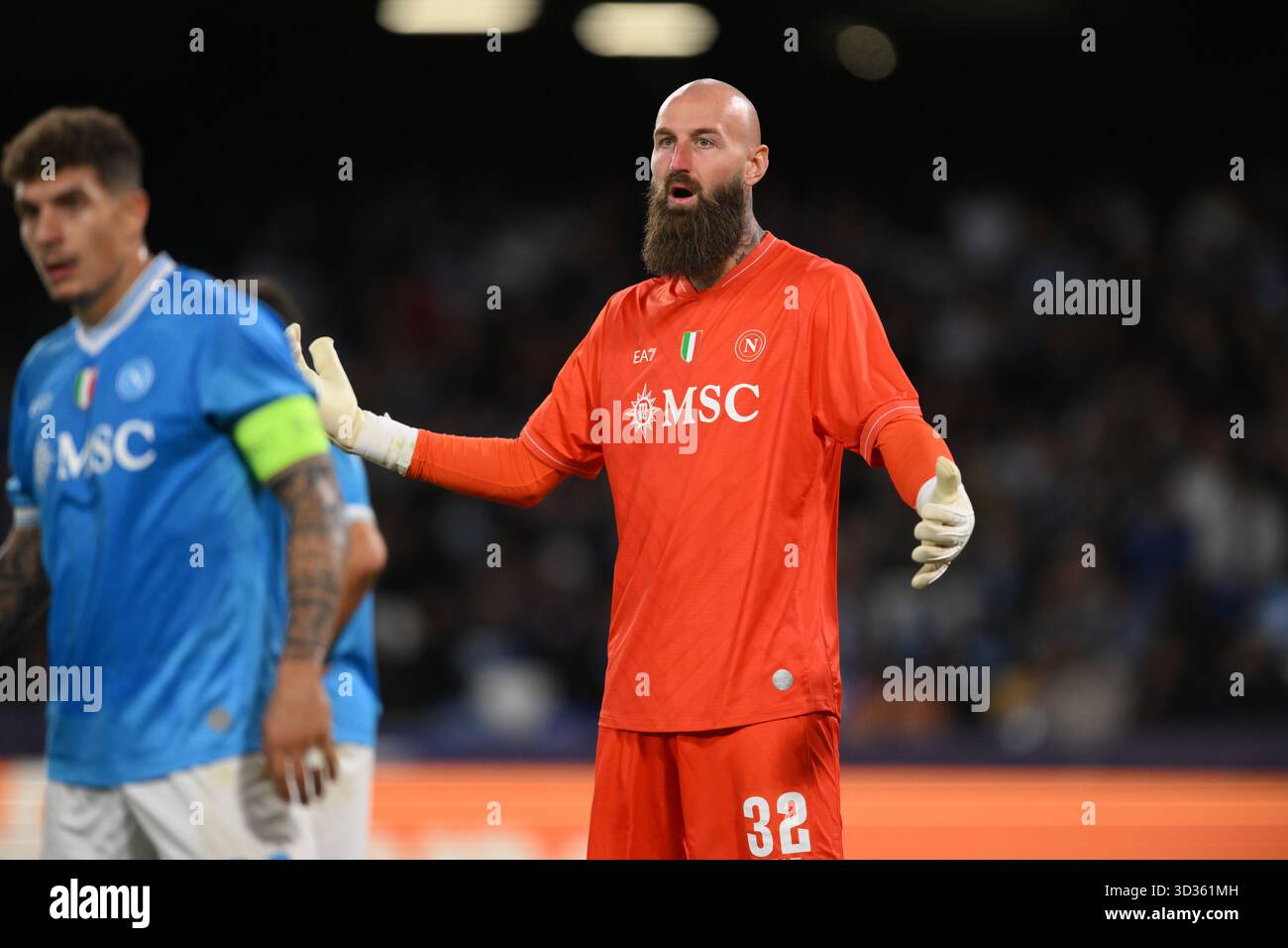 Diego Armando Maradona Stadium, Naples, Italy - Vanja Milinkovic-Savic ...