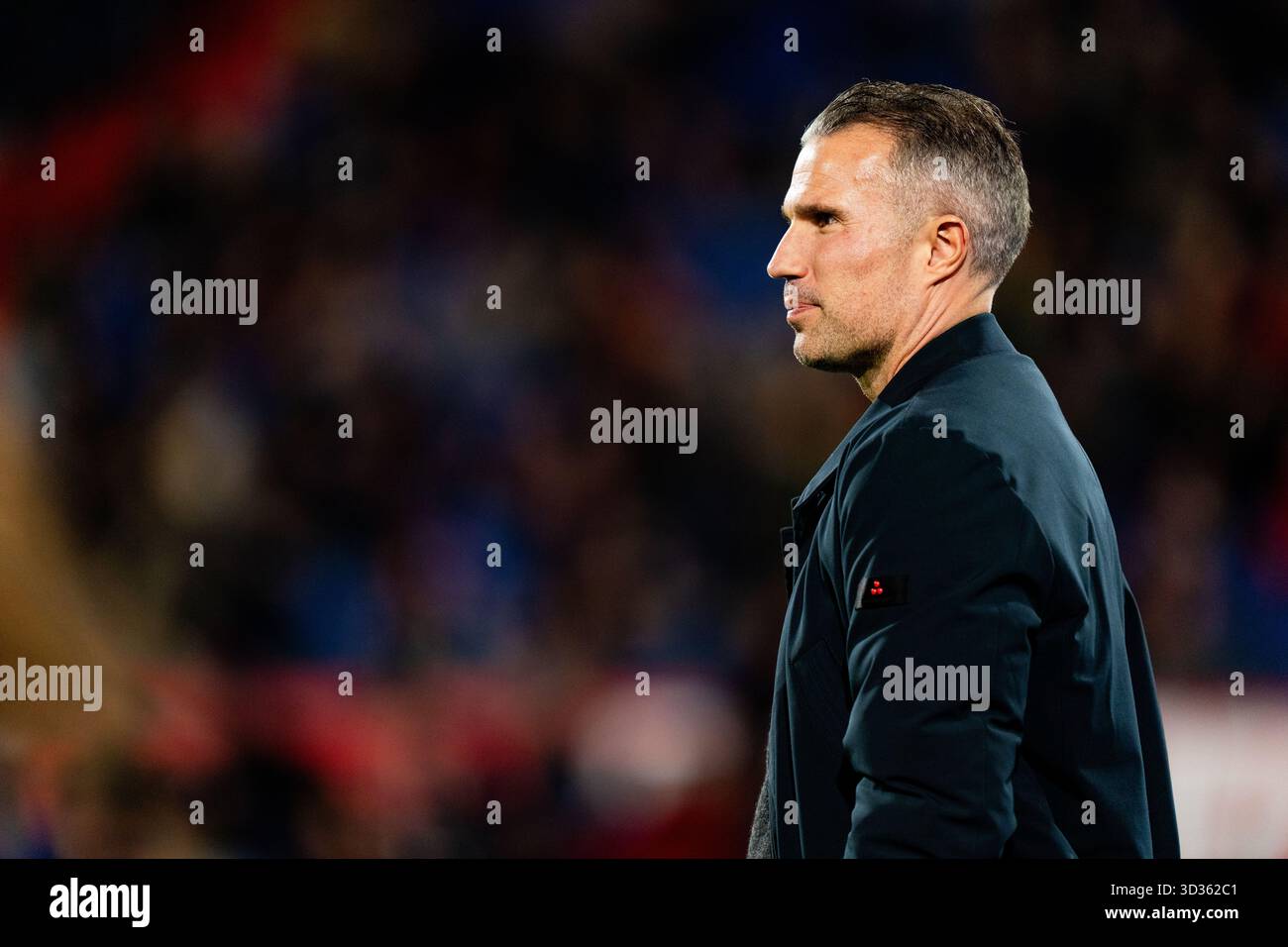 Rotterdam - Coach Robin van Persie of Feyenoord Rotterdam during the ...