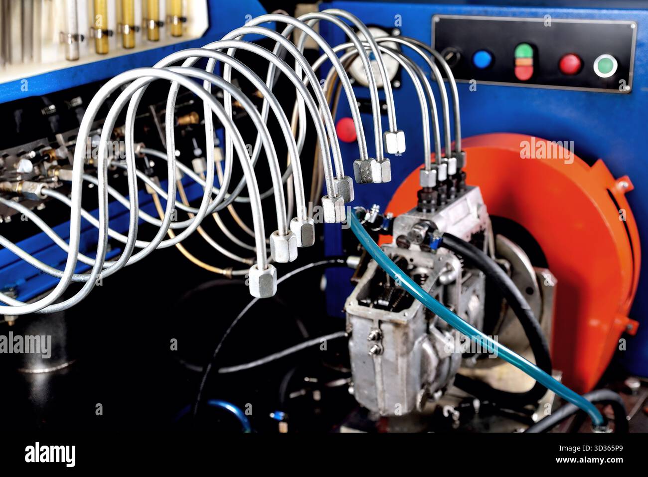 repair and maintenance of fuel pump, adjustment of fuel pump operation ...