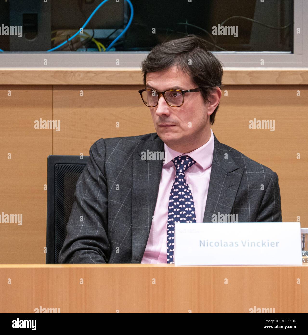 Nicolaas Vinckier, representative of the Flemish Bar Association (OVB ...