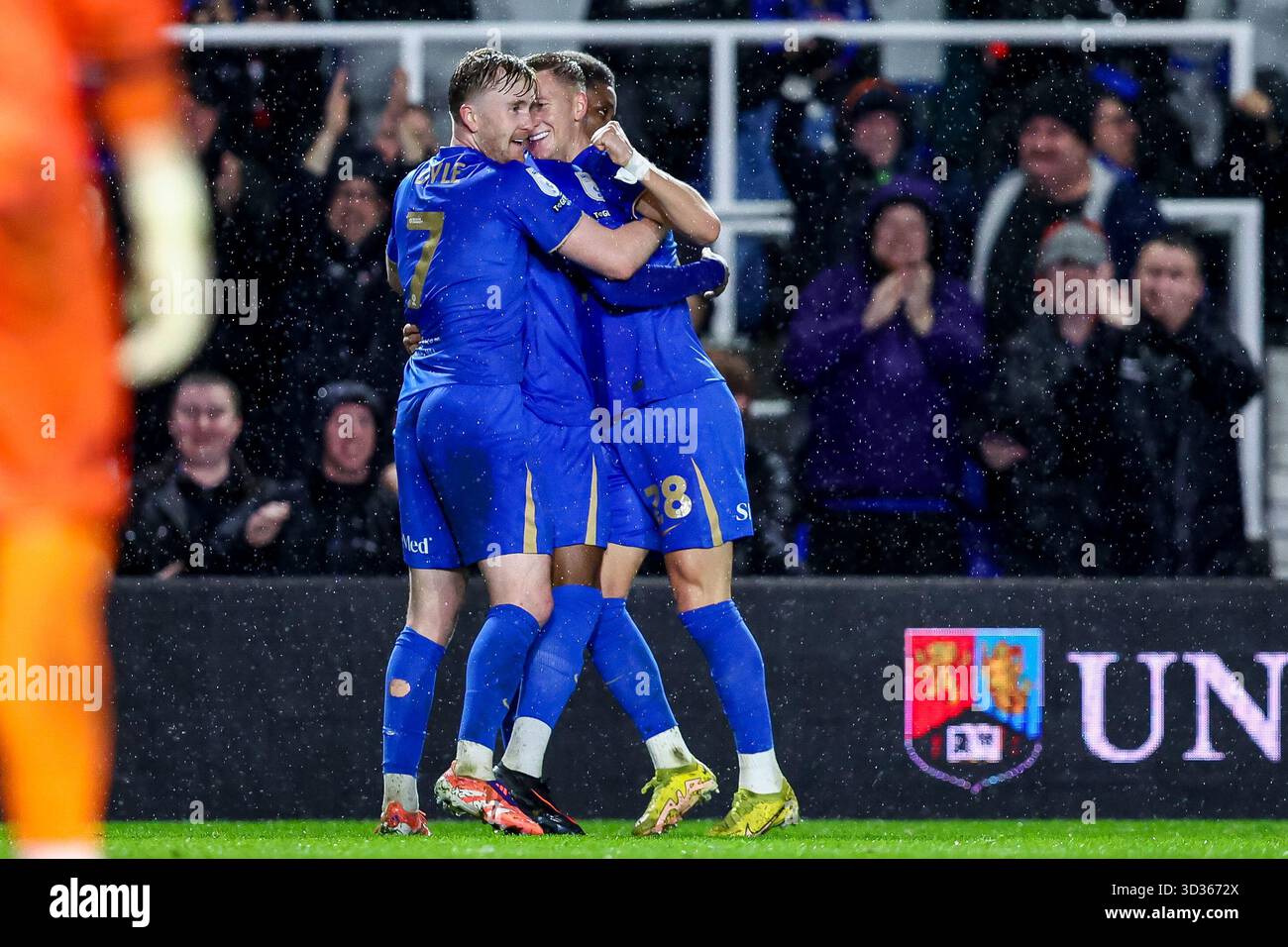 7, Tommy Doyle of Birmingham City & 28, Jay Stansfield of Birmingham ...