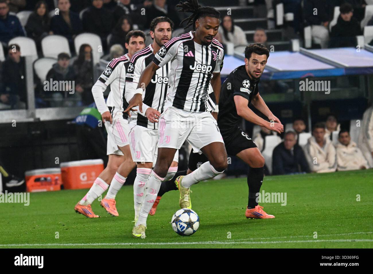Khephren Thuram (Fc Juventus) in action during Juventus FC vs Sporting ...