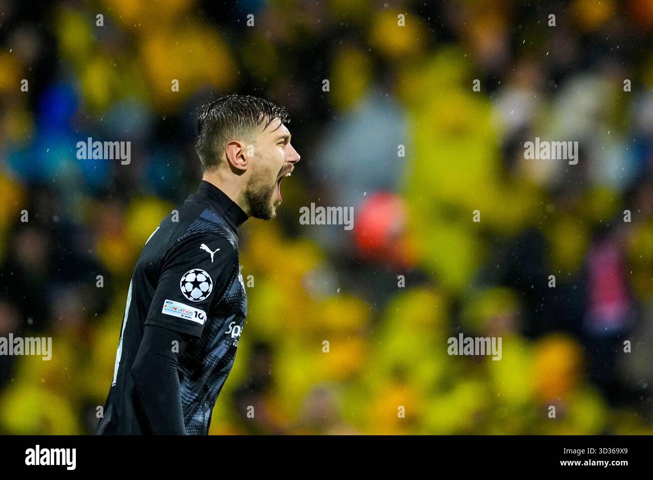 Bodø 20251104. Bodø/Glimt's goalkeeper Nikita Haikin during the ...