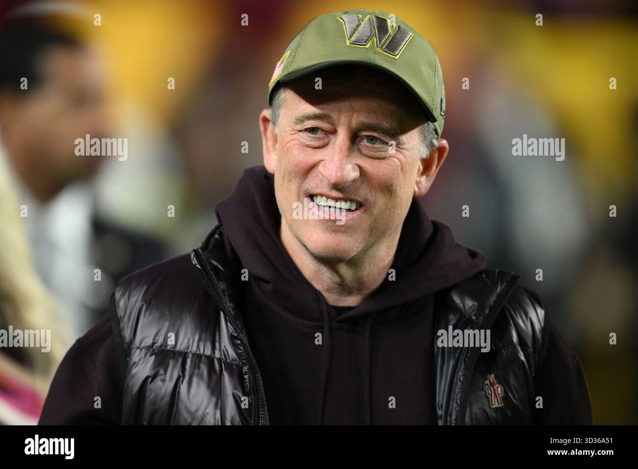 Washington Commanders owner Josh Harris on the sidelines before the ...