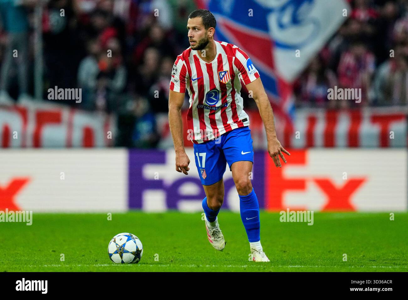 David Hancko of Atletico de Madrid during the UEFA Champions League ...