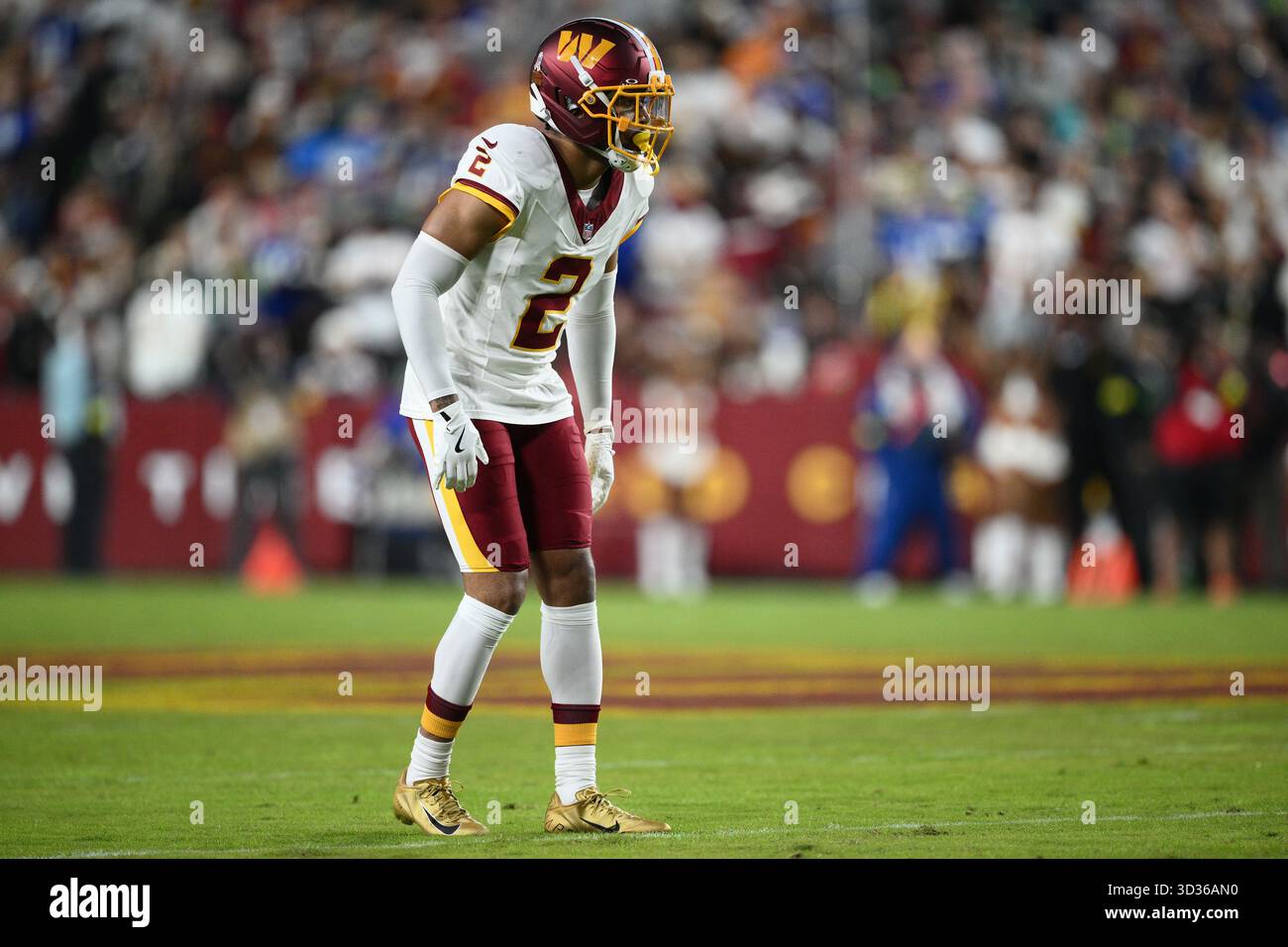 Washington Commanders cornerback Marshon Lattimore (2) in action during ...