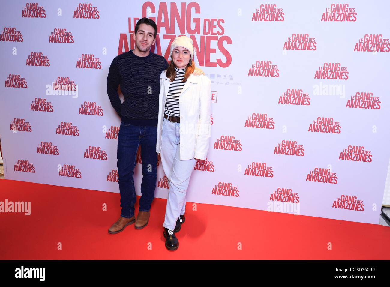 Rhominoff and lala cinema insta attending the Le Gang Des Amazones ...