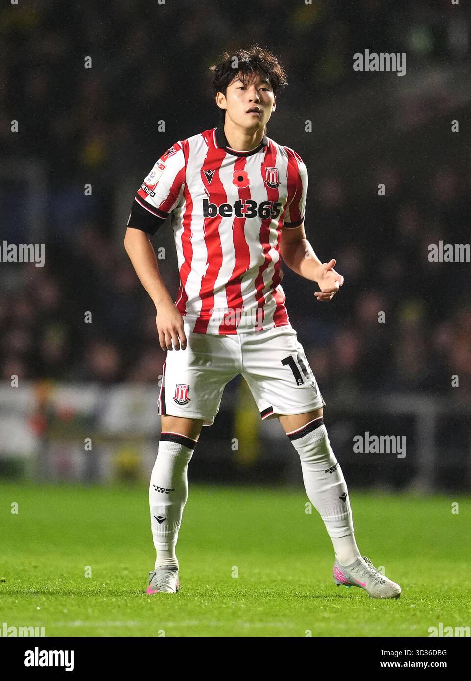 Stoke City's Bae Jun-Ho during the Sky Bet Championship match at the ...