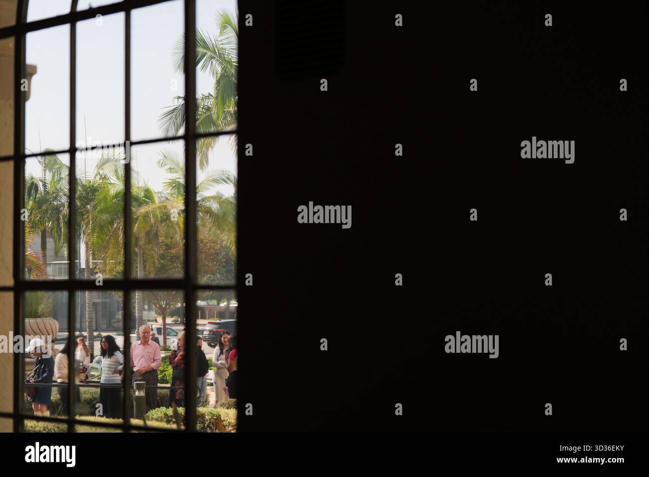 Voters line up at a polling station on Tuesday, Nov. 4, 2025, in ...