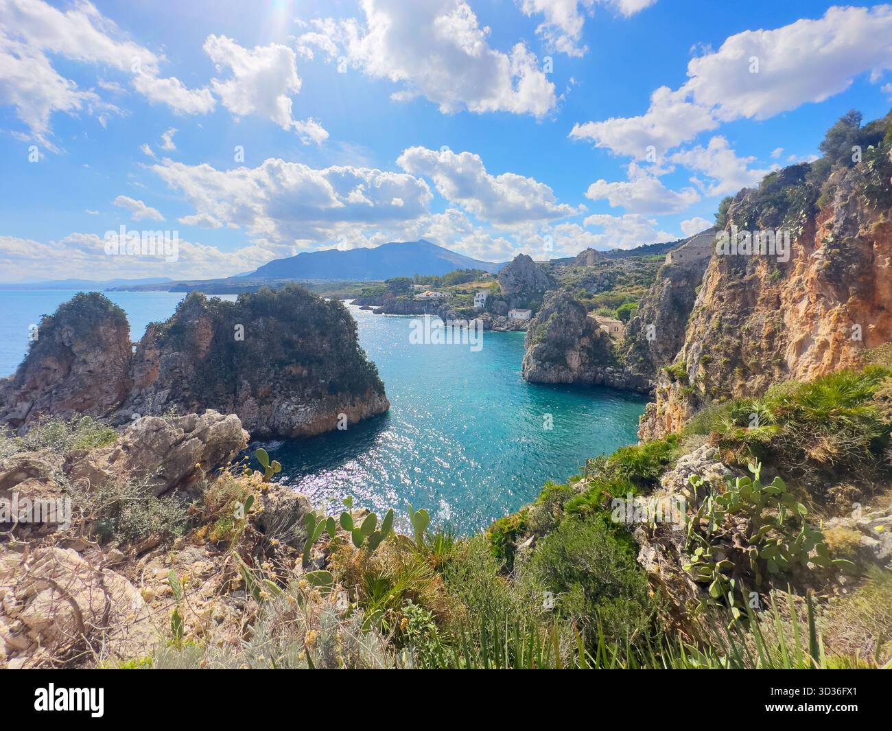 Beautiful nature scopello cliffs hi-res stock photography and images ...