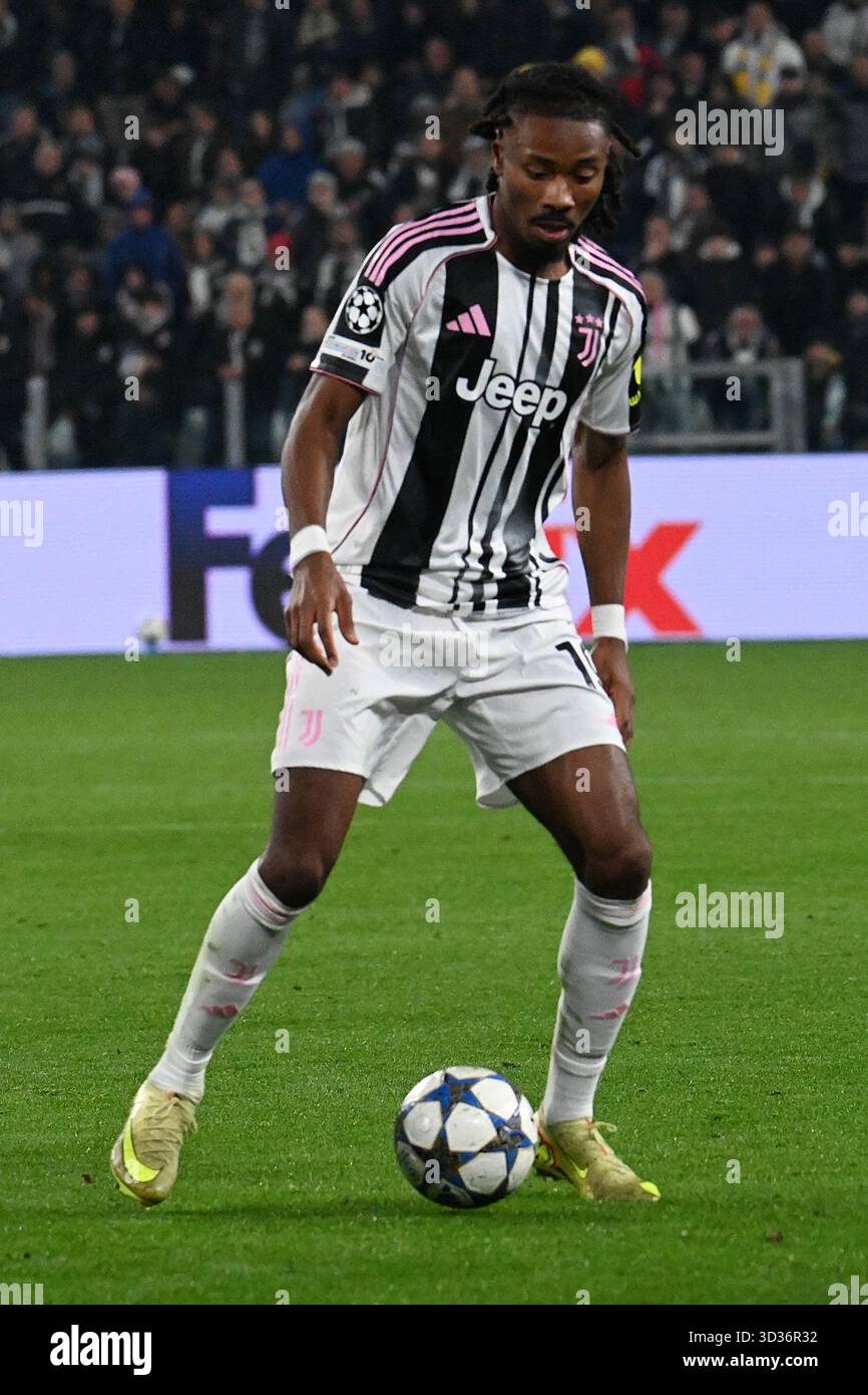 Khephren Thuram (Fc Juventus) in action during Juventus FC vs Sporting ...