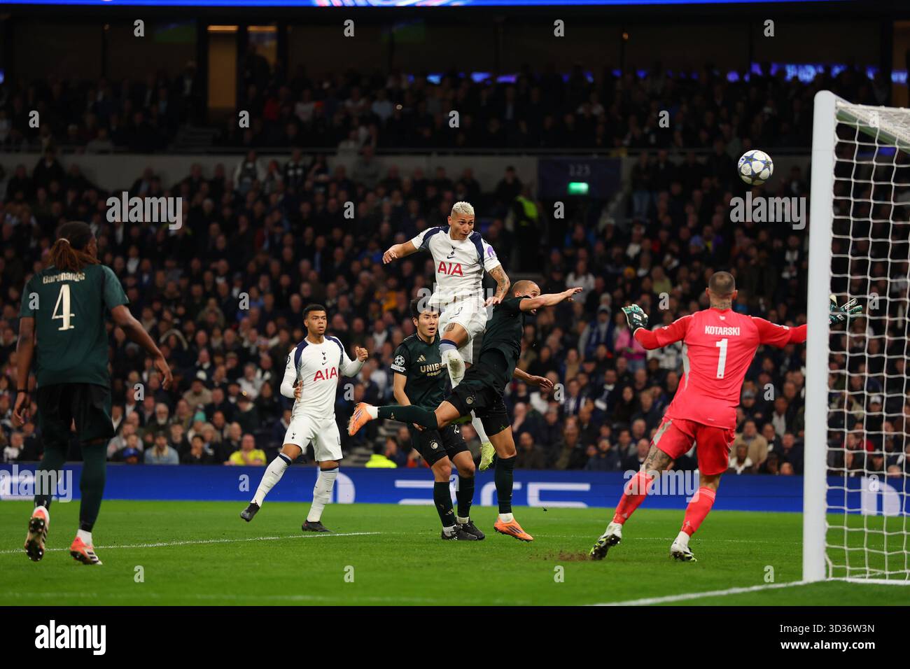 4th November 2025; Tottenham Hotspur Stadium, London, England; UEFA ...