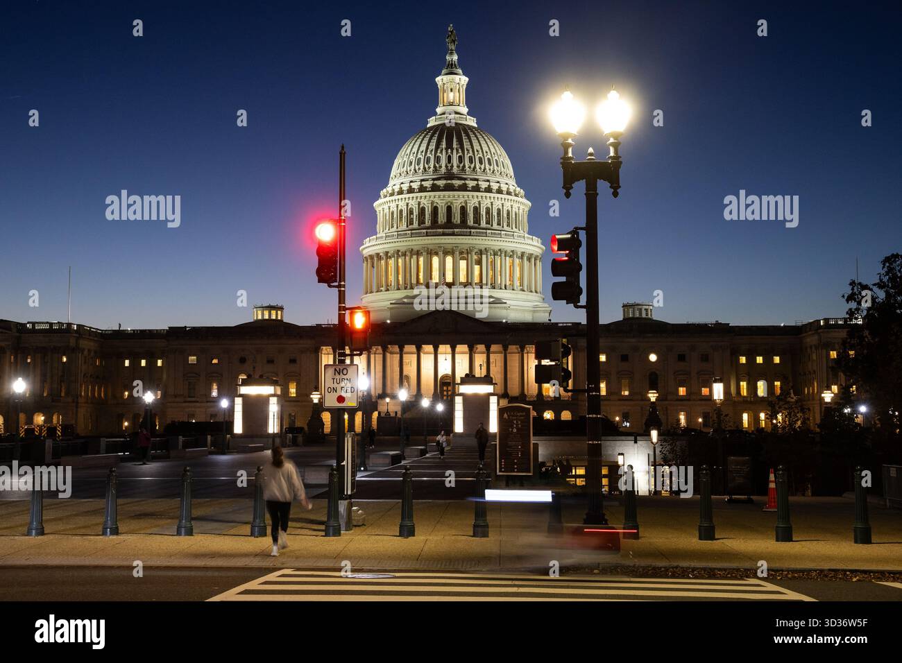 The U.S. Capitol building is seen on the 35th day of a government ...