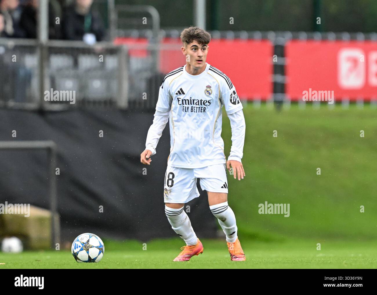 Liverpool, England, 4th November 2025. Diego Martinez of Real Madrid ...
