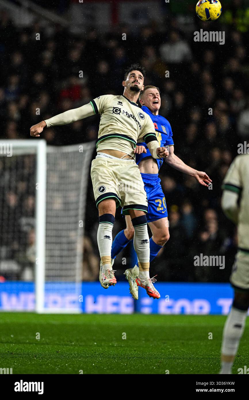 4th November 2025; St Andrews, Birmingham, West Midlands, England; EFL ...