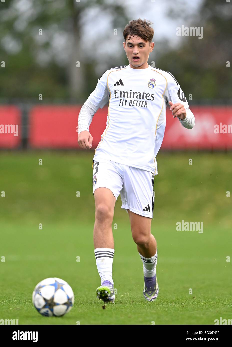 Liverpool, England, 4th November 2025. Diego Aguado of Real Madrid ...