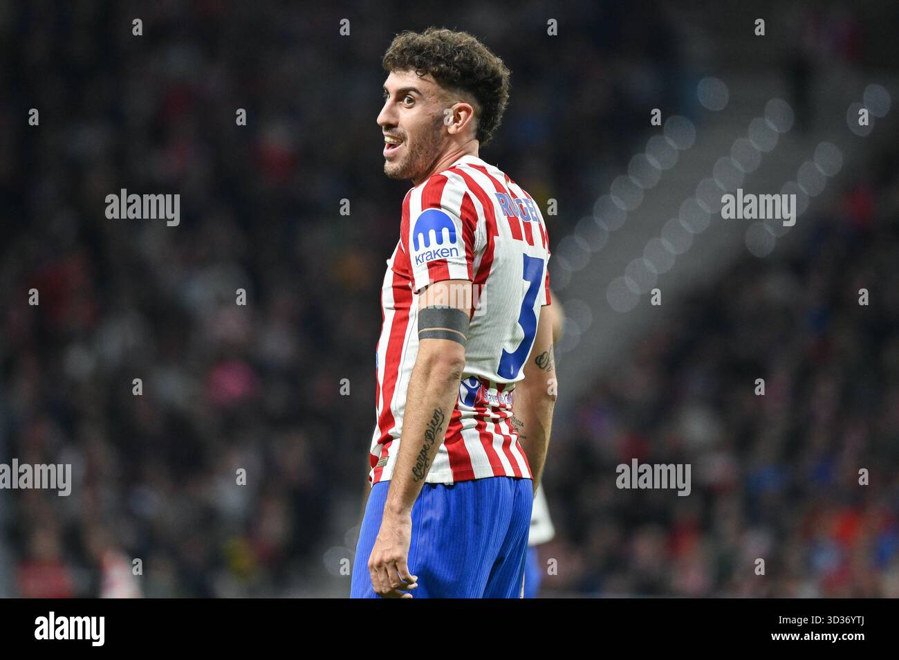 Matteo Ruggeri of Atletico de Madrid during the UEFA Champions League ...