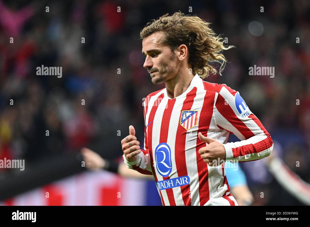 Antoine Griezmann of Atletico de Madrid during the UEFA Champions ...