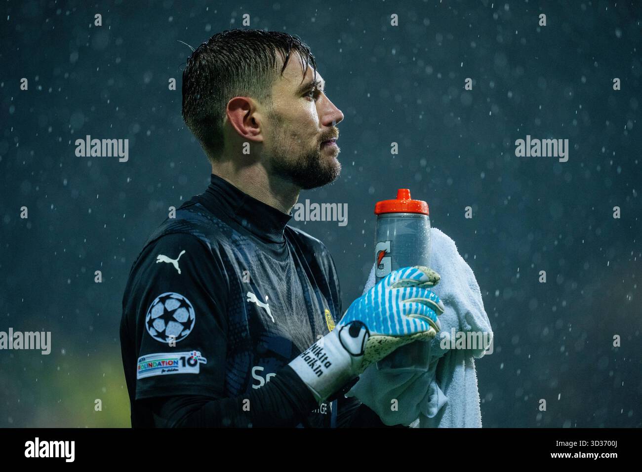 Bodø 20251104. Bodø/Glimt's goalkeeper Nikita Haikin after the ...
