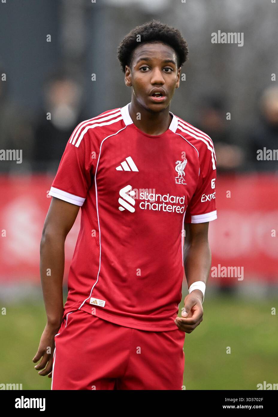 Liverpool, England, 4th November 2025. Alvin Ayman of Liverpool during ...