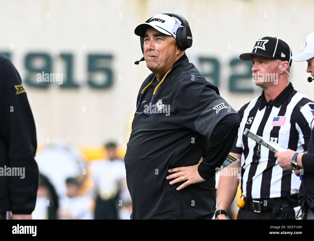 November 01, 2025 UCF Knights Special Teams Coordinator Pete Alamar during the 2nd half of the ...