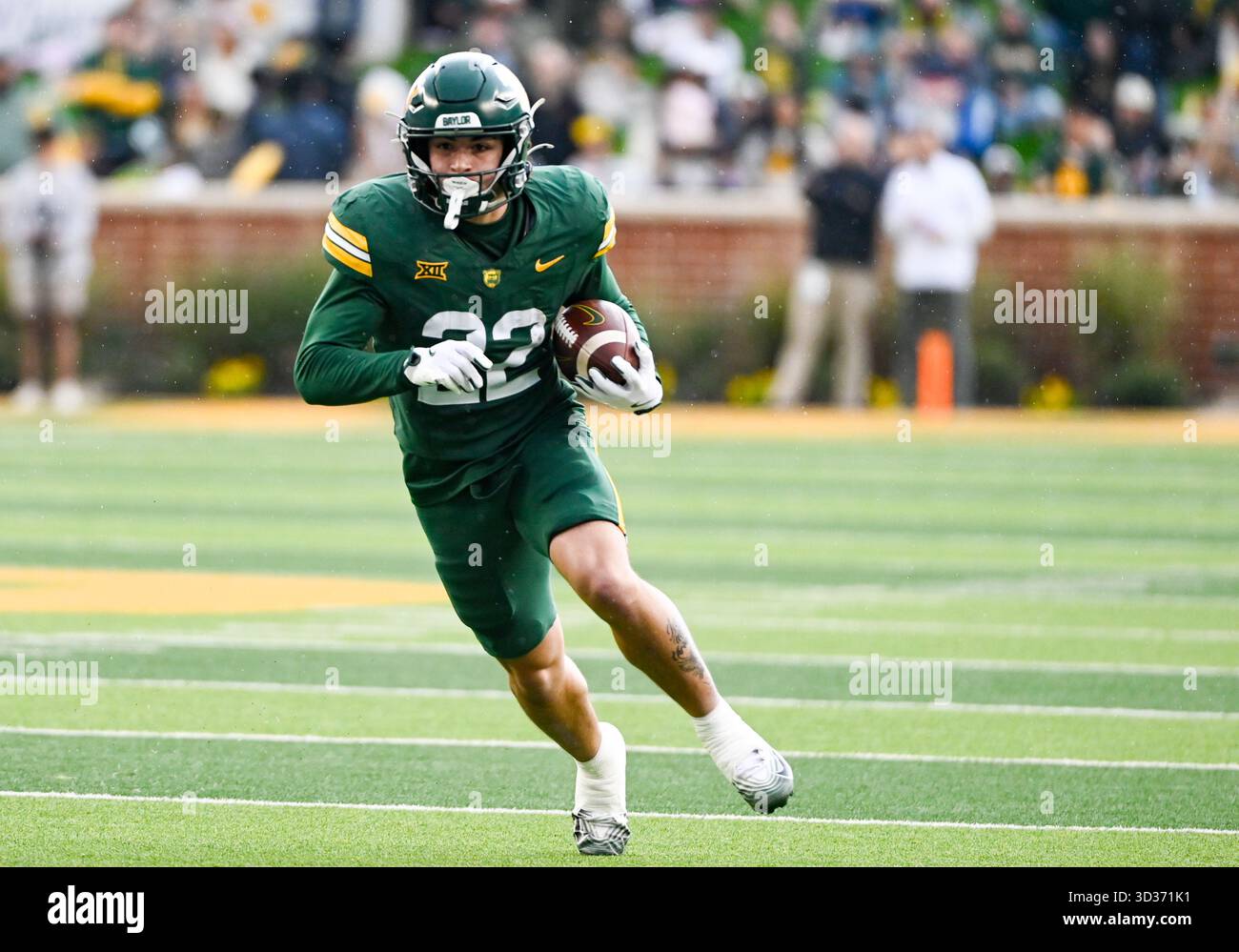 November 01, 2025 Baylor Bears running back Caden Knighten (22) during ...