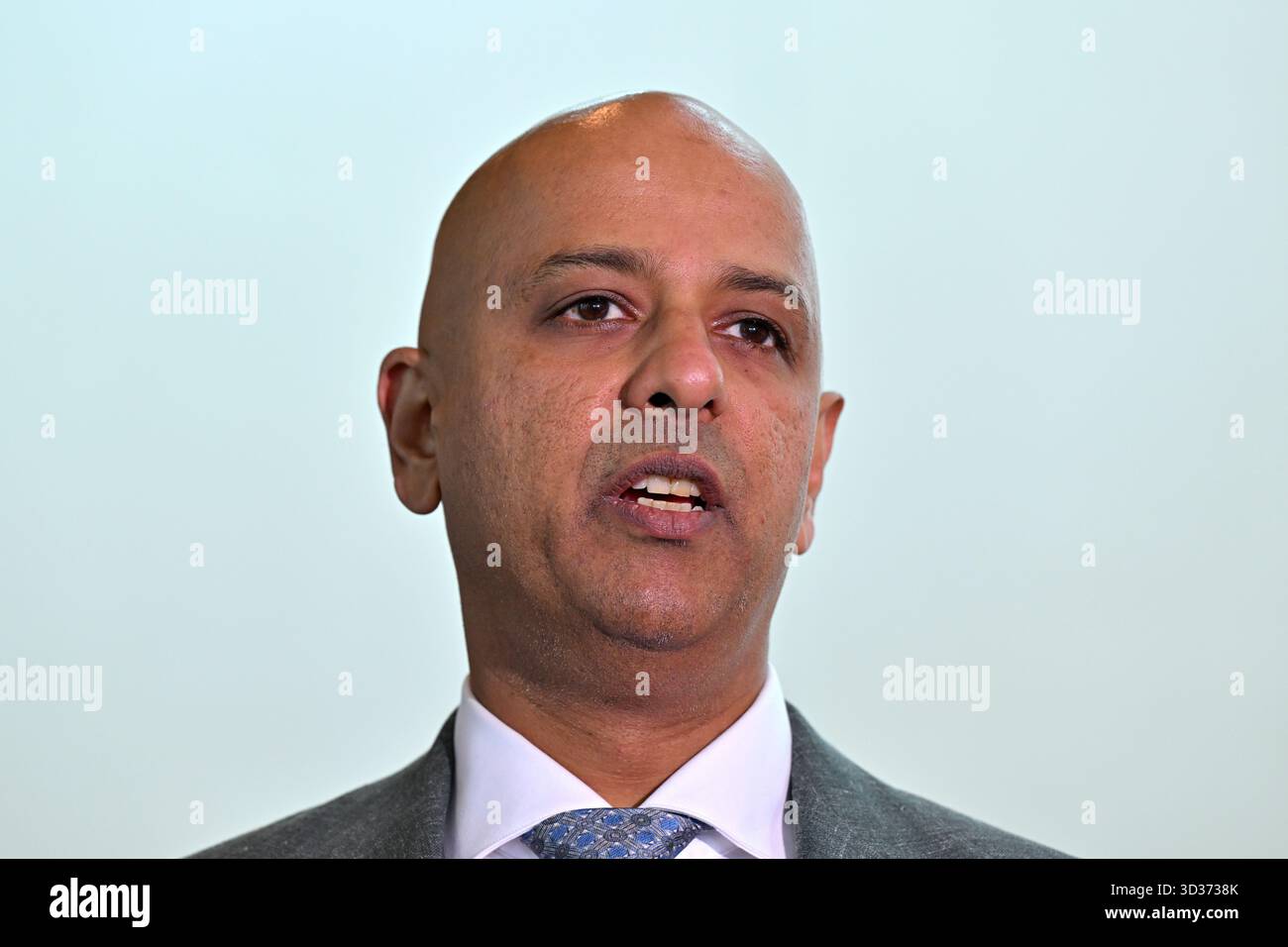 Australia's Race Discrimination Commissioner Giridharan Sivaraman during an Australian Human ...