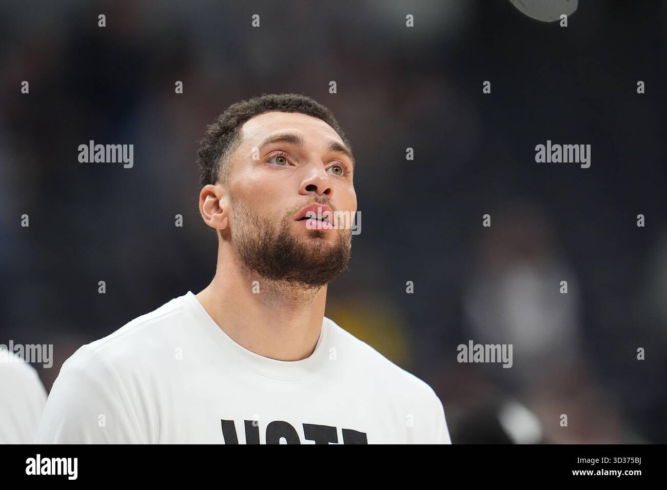 Sacramento Kings guard Zach LaVine (8) in the first half of an NBA ...