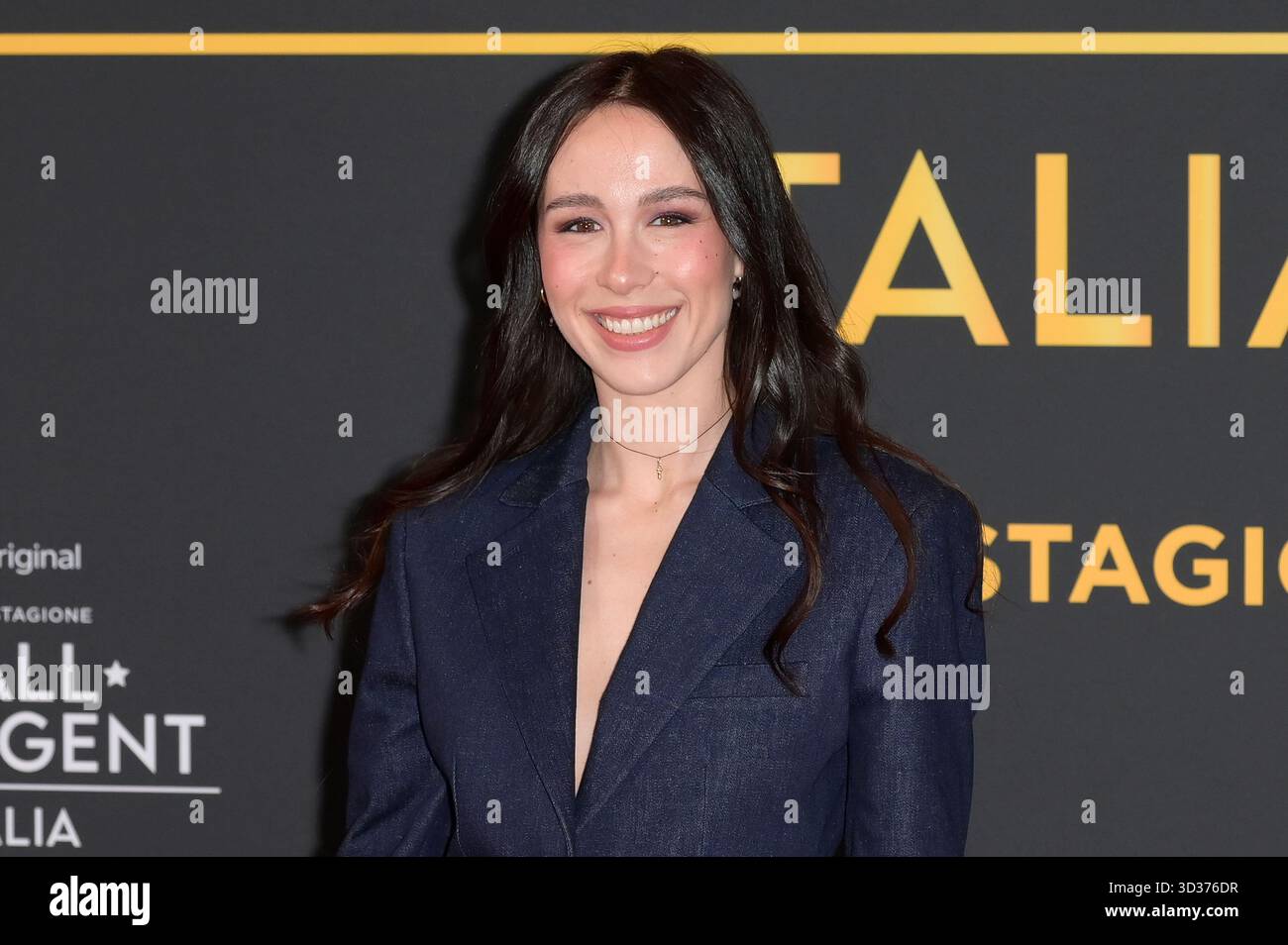 Aurora Ramazzotti attends the red carpet of Sky tv program Call my ...
