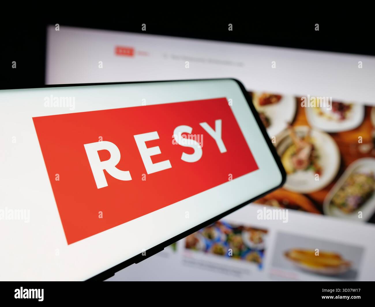 In this photo illustration, a smartphone with the logo of US restaurant ...