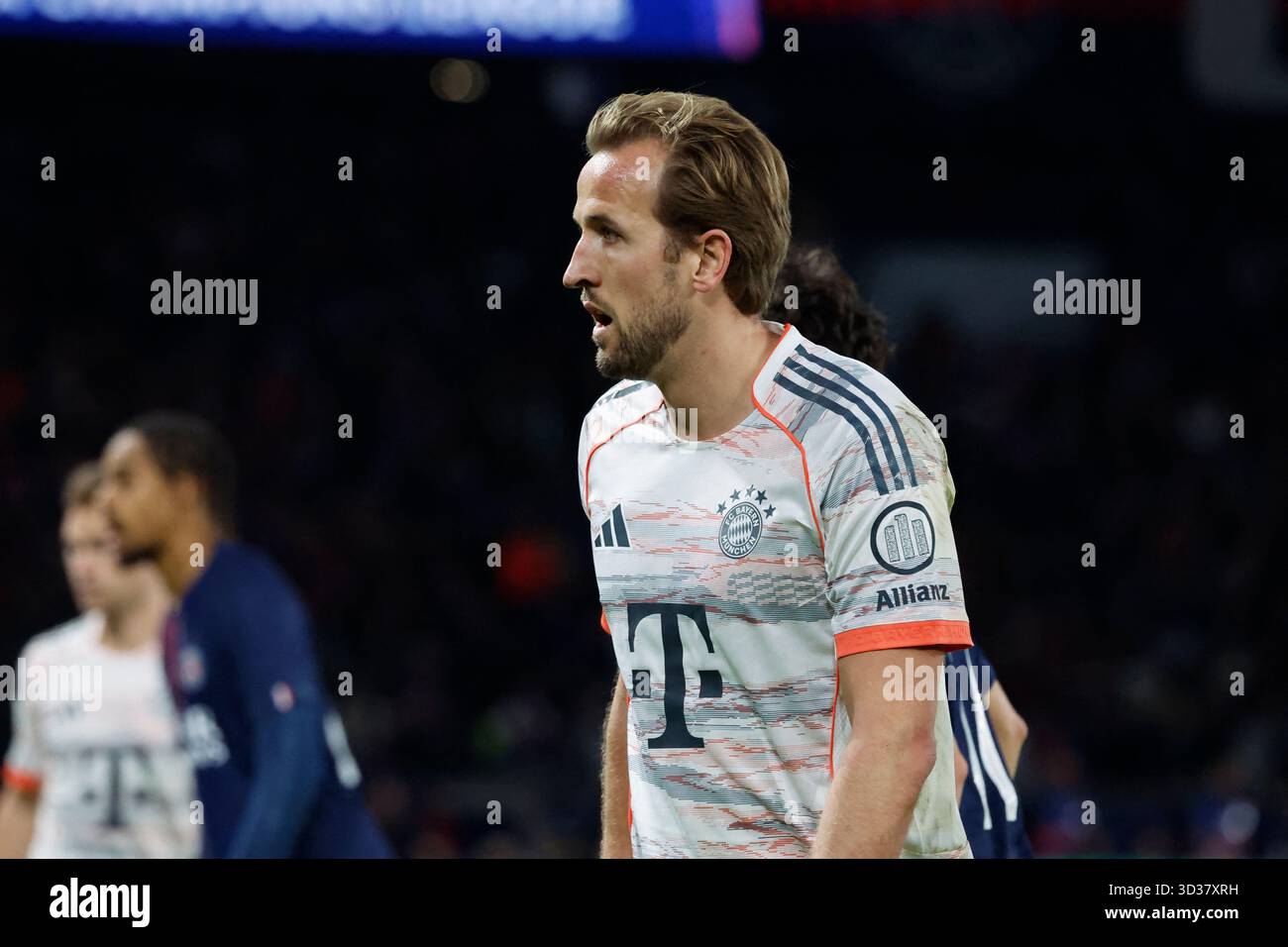 Bayern Munich’s Harry Kane during the 2025-26 Champions League phase ...