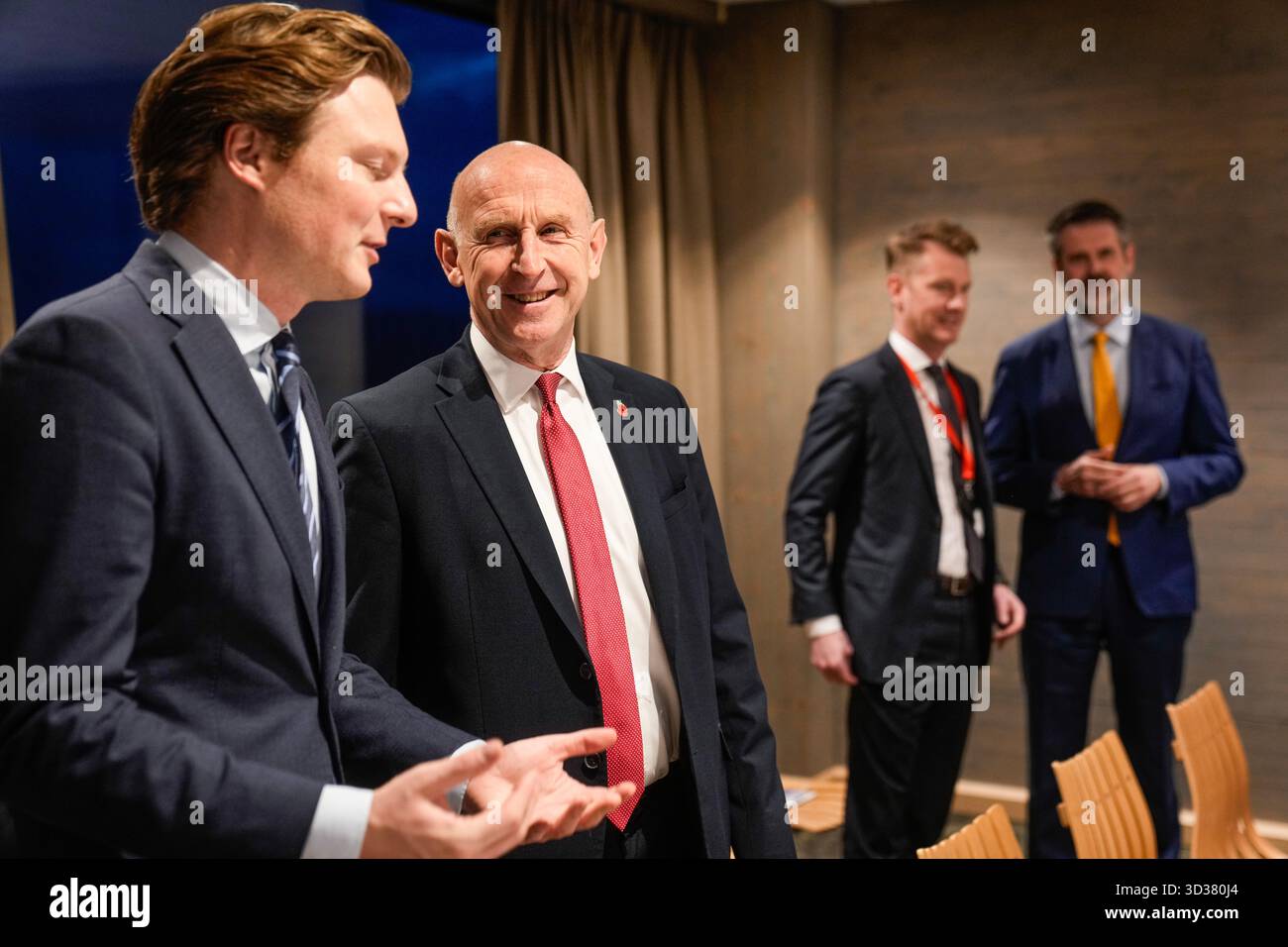 Bodoe 20251105. Dutch Minister of Defense Ruben Brekelmans (left) and ...