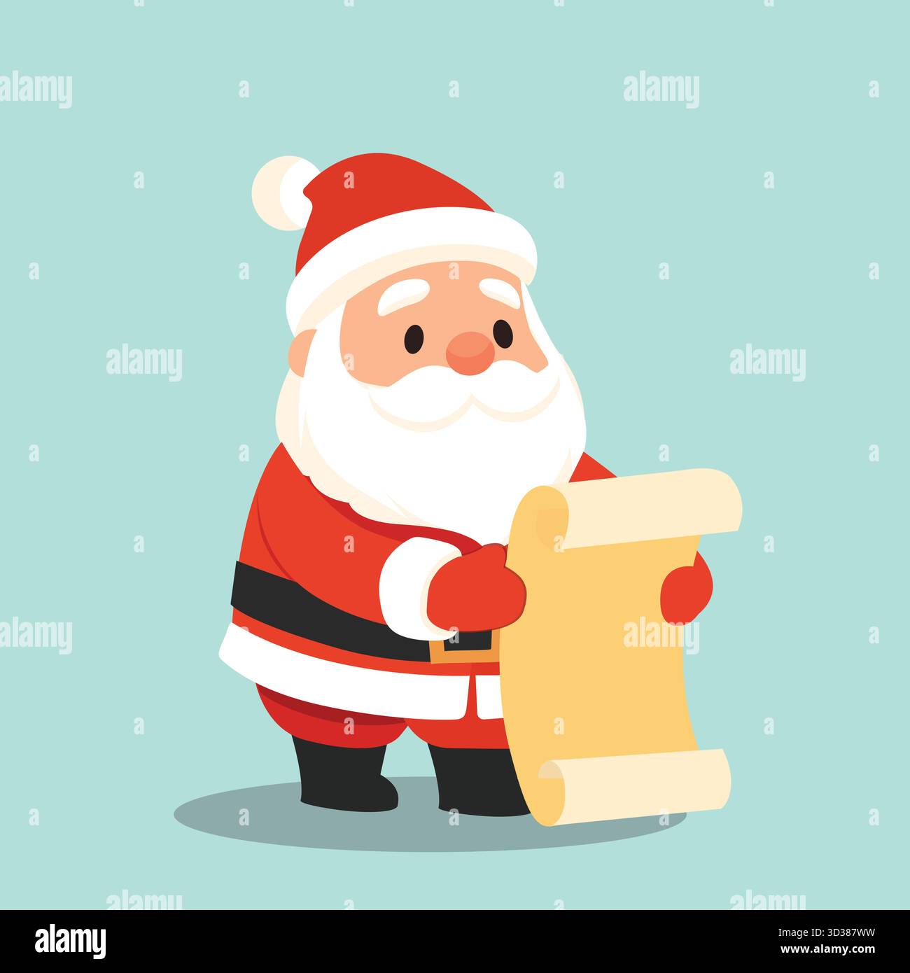 Vector christmas wish list Stock Vector Images - Alamy