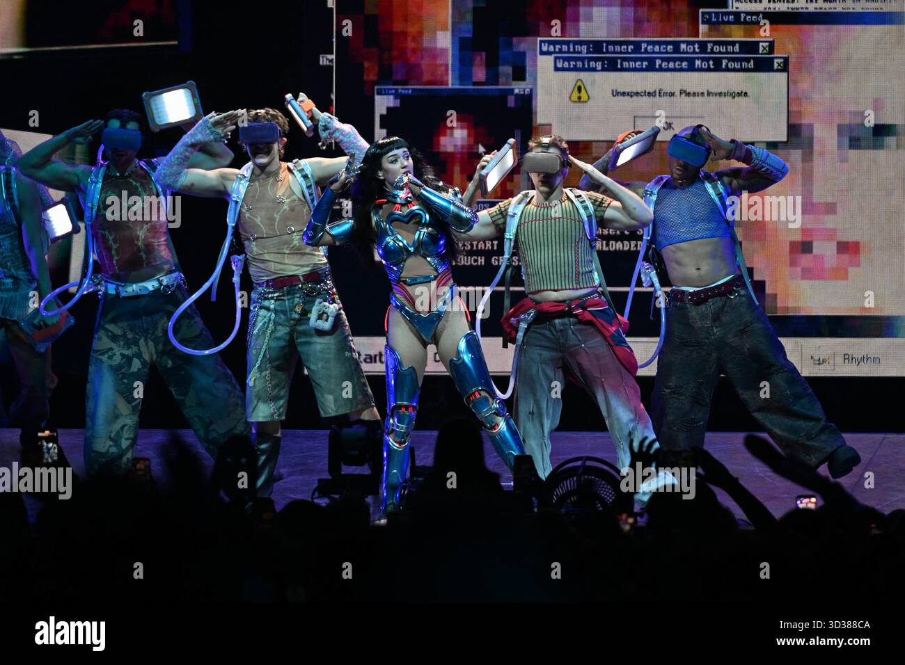 Katy Perry performs at the Accor Arena in Paris, France on November 4 ...