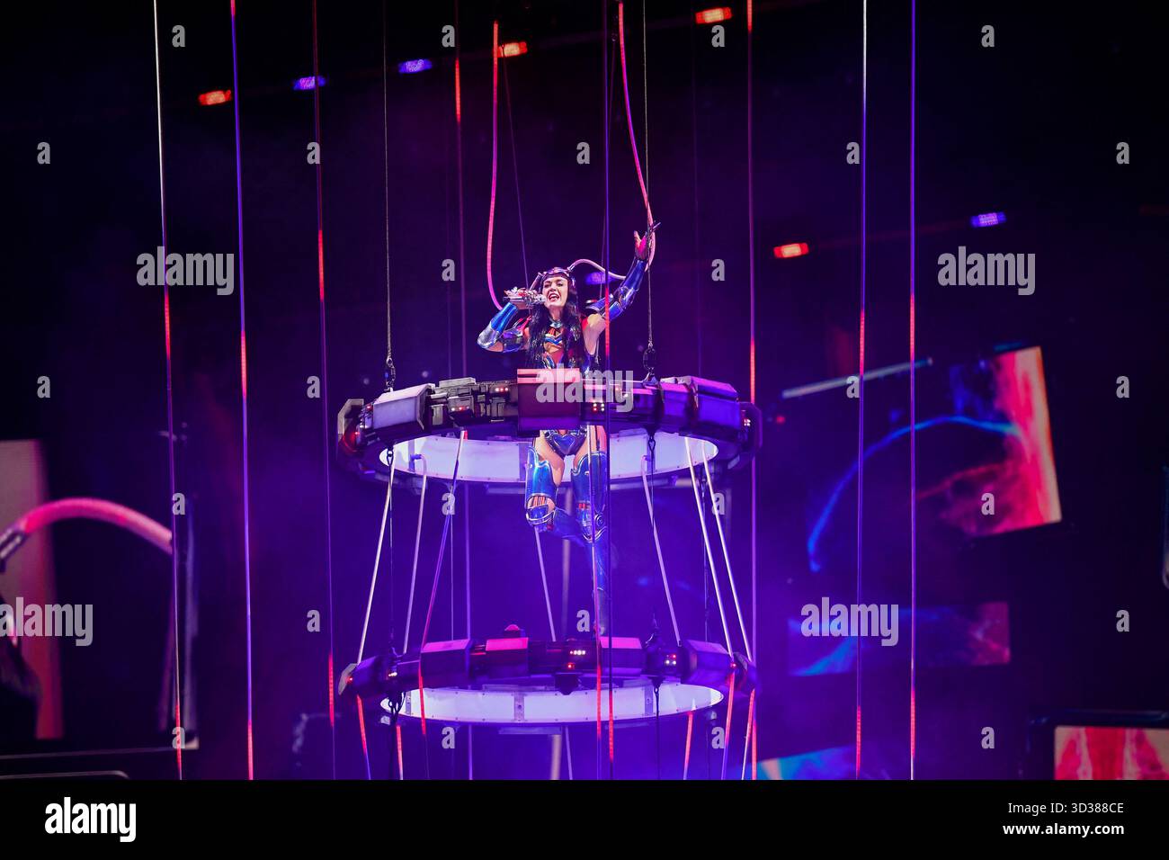Katy Perry performs at the Accor Arena in Paris, France on November 4 ...