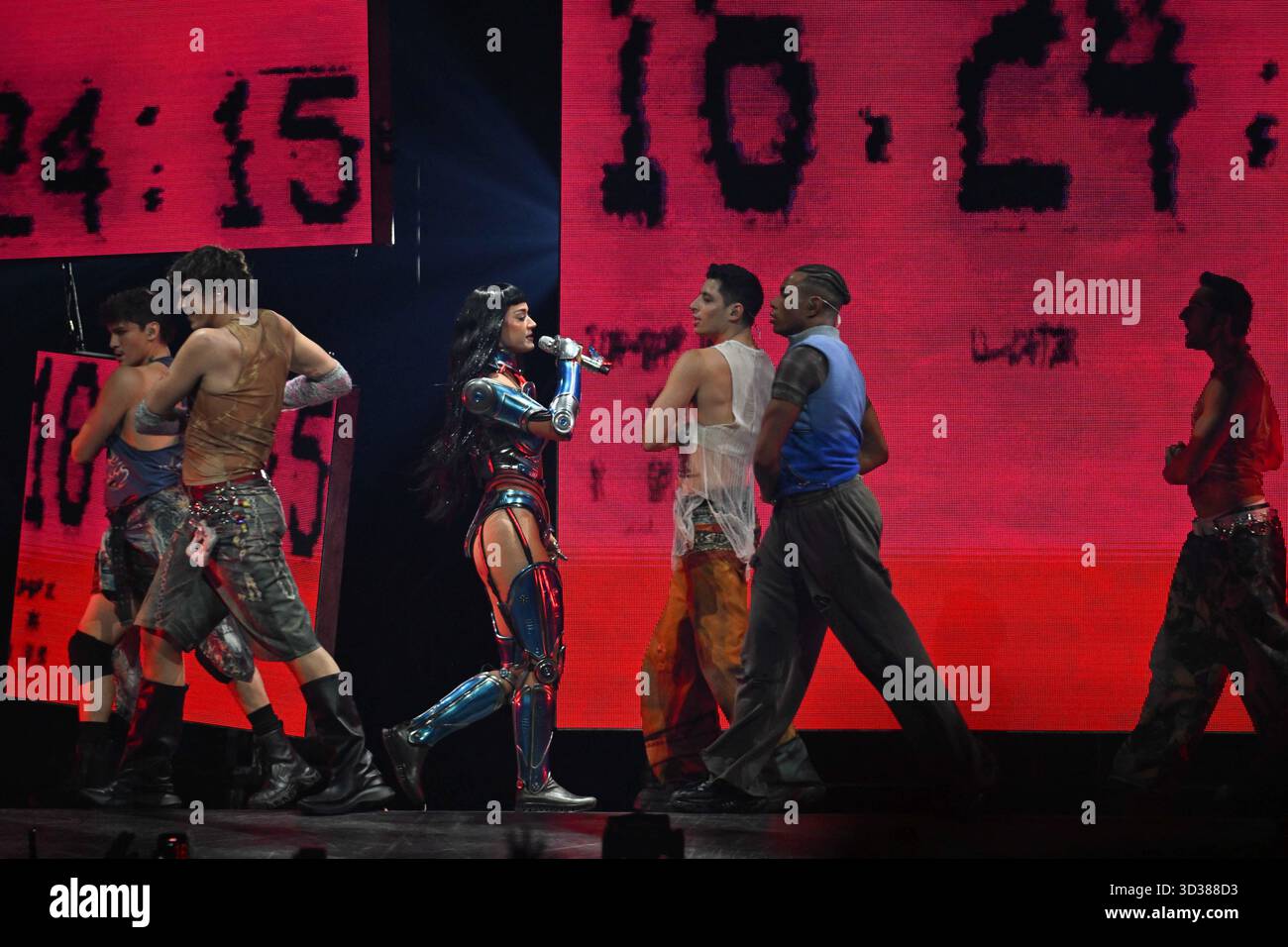 Katy Perry performs at the Accor Arena in Paris, France on November 4 ...