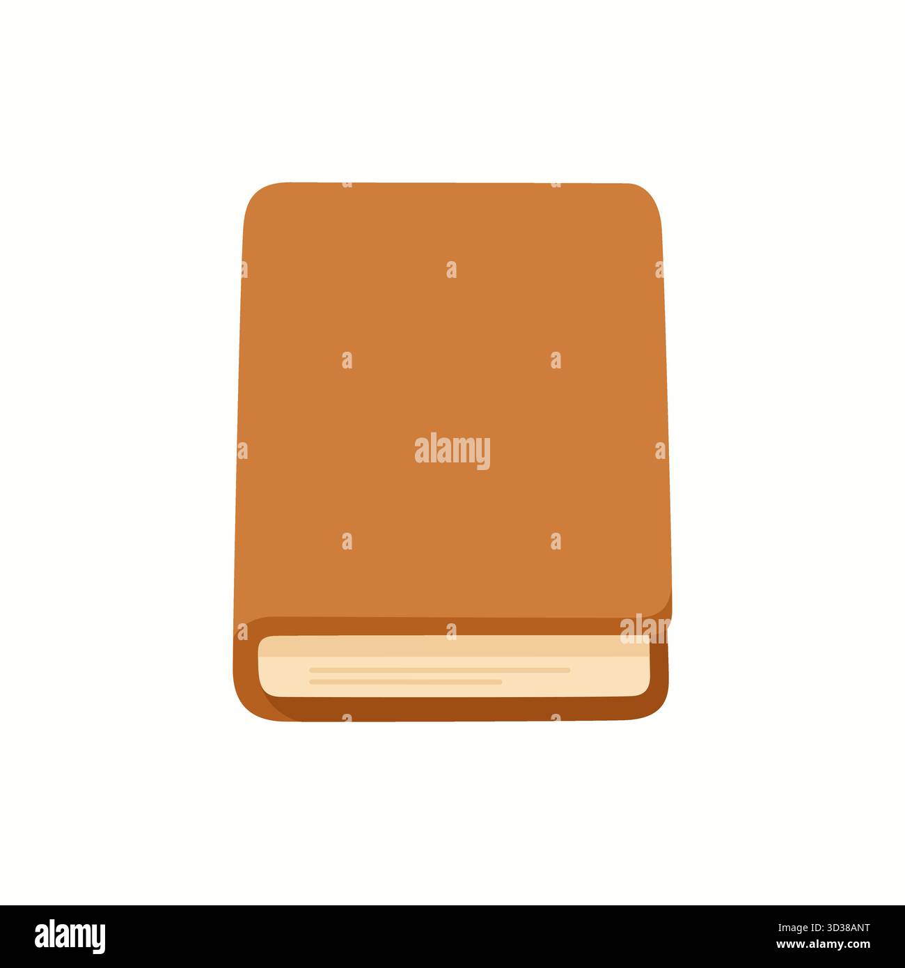 Simple closed book icon Stock Vector Images - Alamy