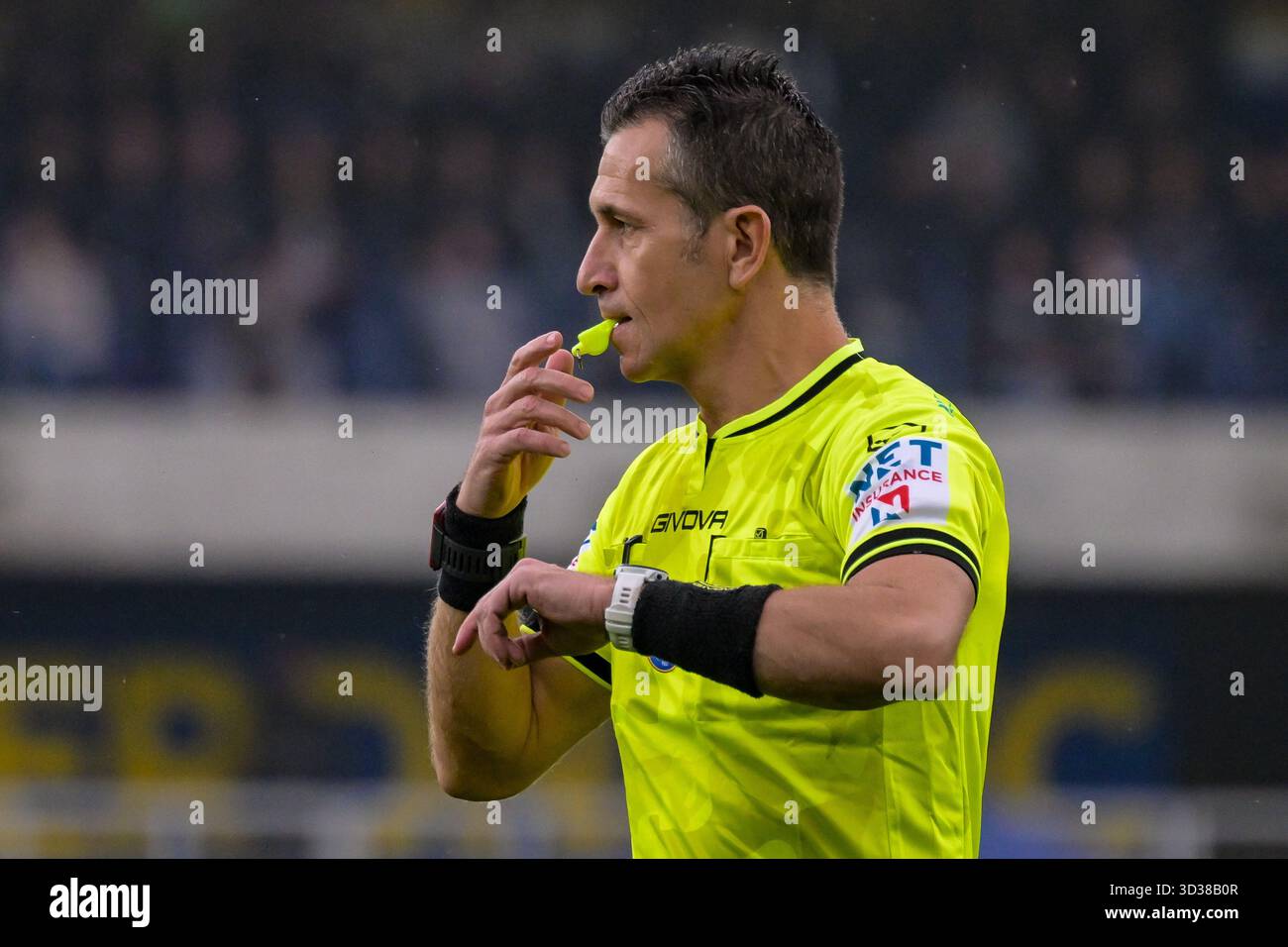 The Referee of the match Daniele Doveri of Rome section portrait during ...