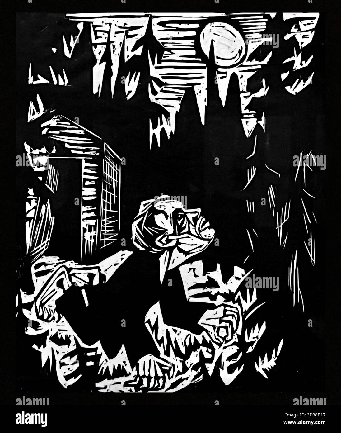 Hermann scherer woodcut hi-res stock photography and images - Alamy