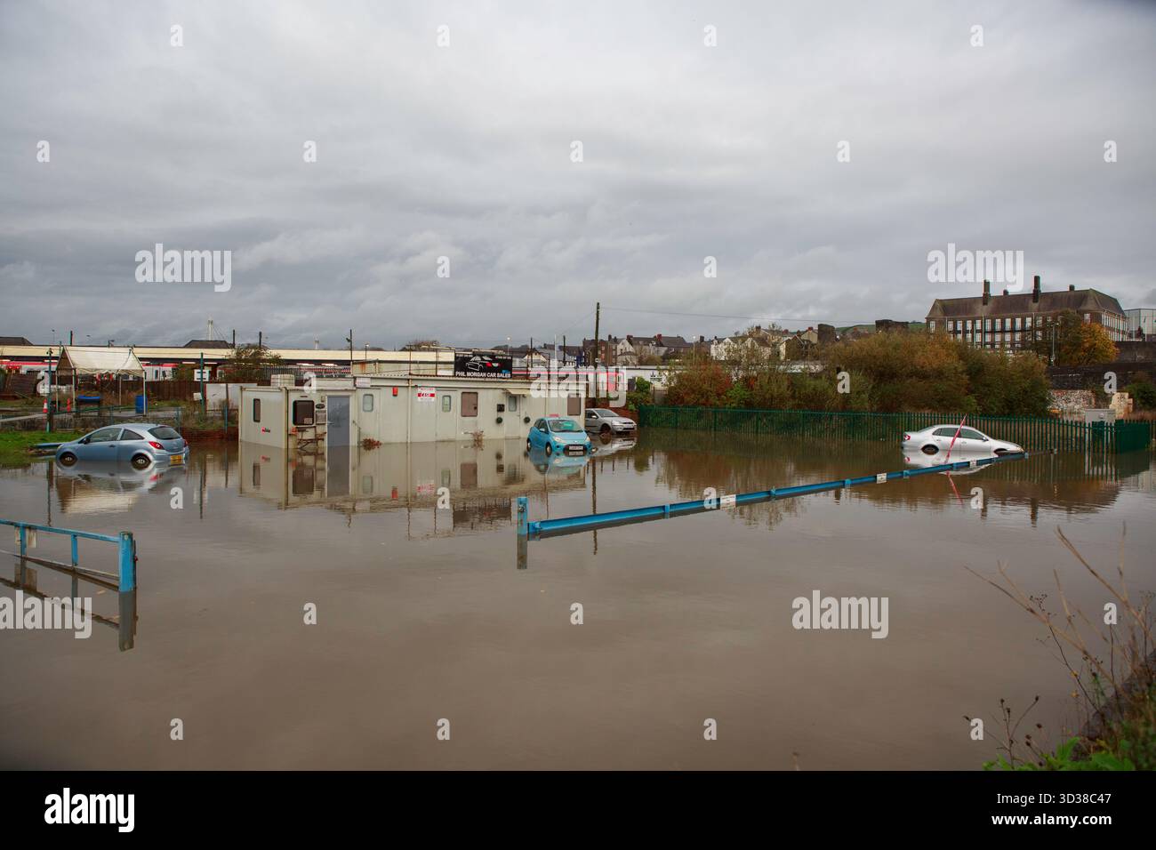 Carmarthen, Carmarthenshire, Wales, UK. 5 November, 2025. Following ...