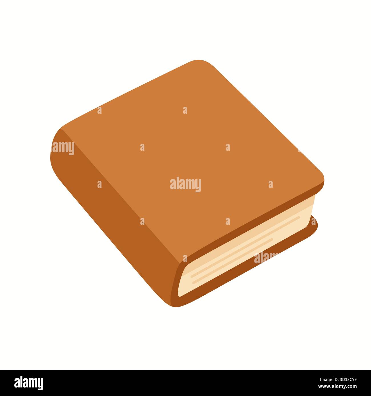 Simple closed book icon Stock Vector Images - Alamy
