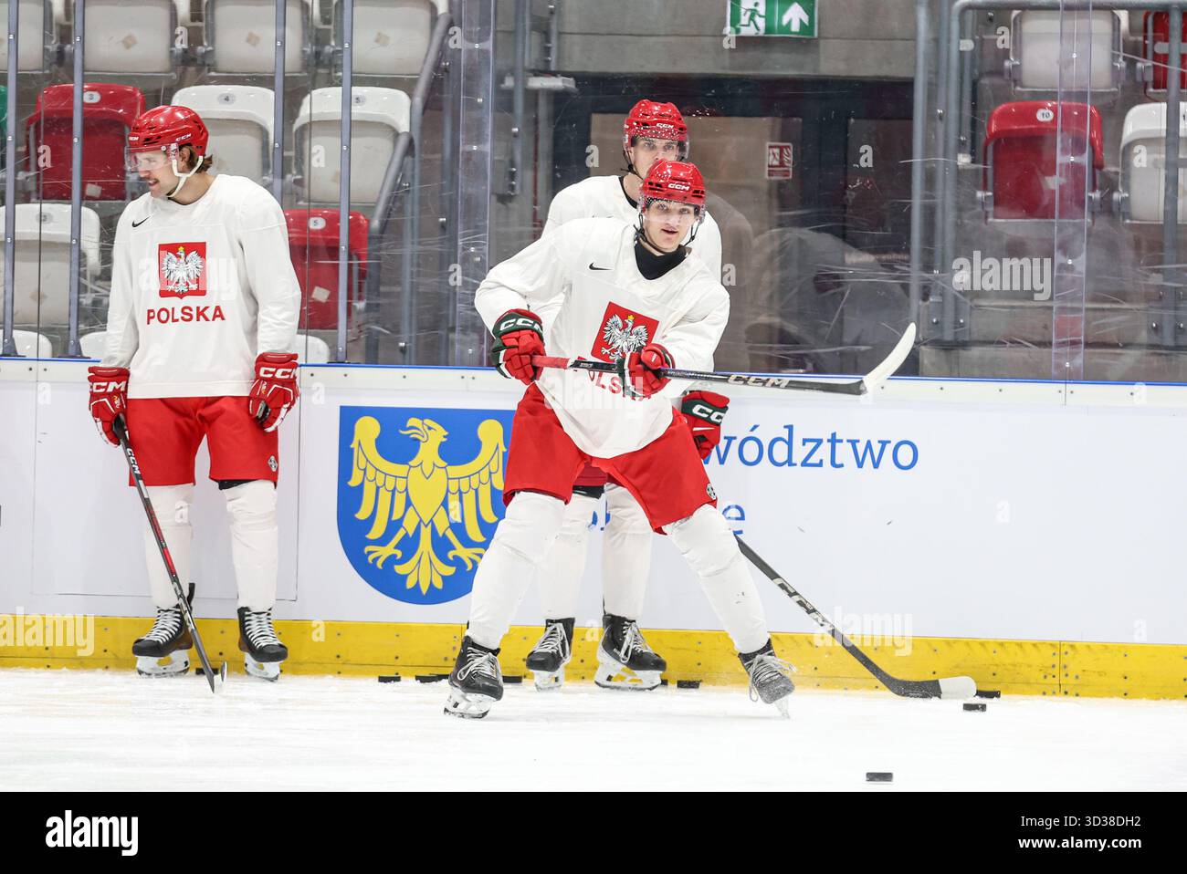 04.11.2025, Sosnowiec Ice Hockey Reprezentacja Polski trening - Ice ...