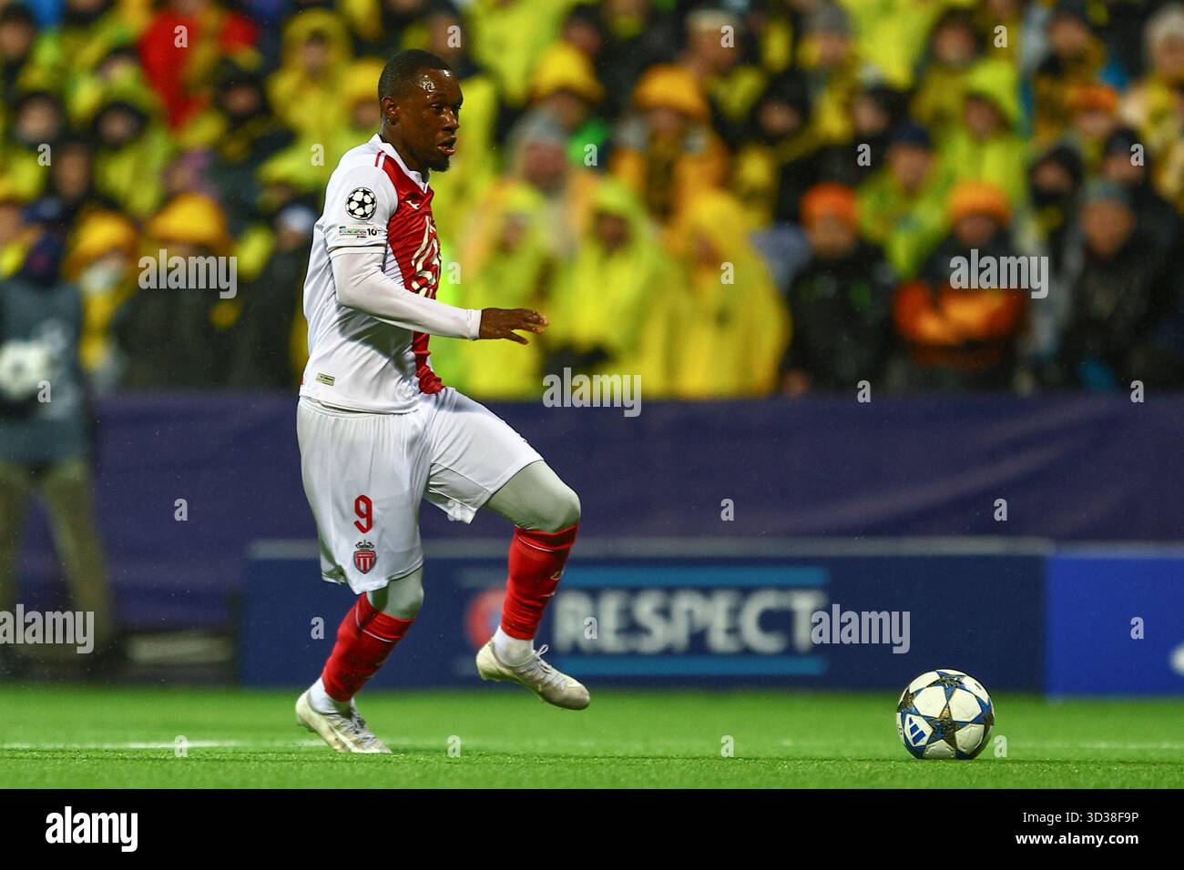 Bodoe 20251104. Monaco's Folarin Balogun during the Champions League ...